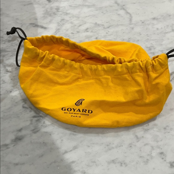 Goyard | Other | Goyard Vibrant Yellow Drawstring Bag | Poshmark